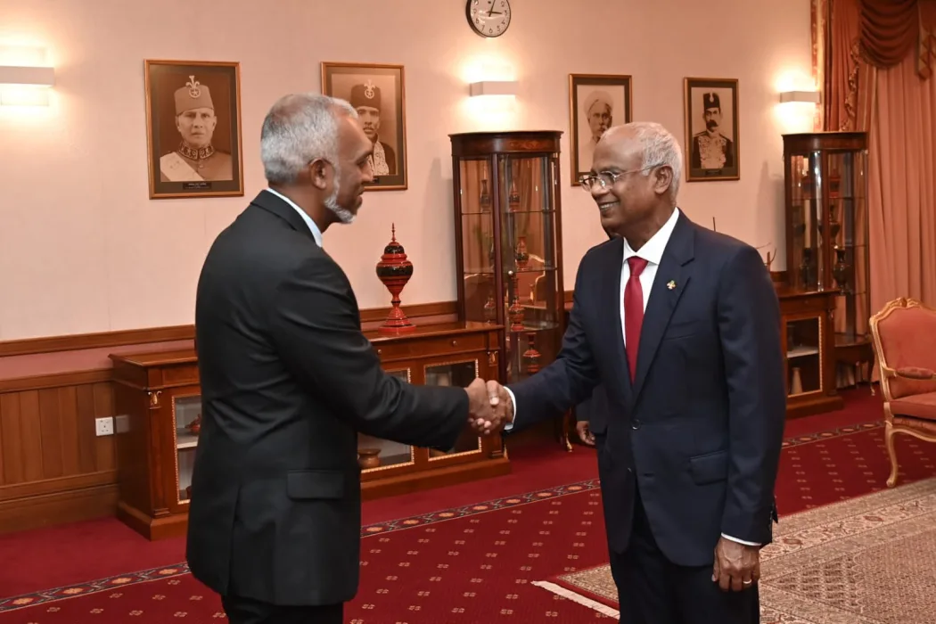 Aa Raees huvaa kurahvvaa Jalsaa ah Raees Solih vadaigannavaane ...